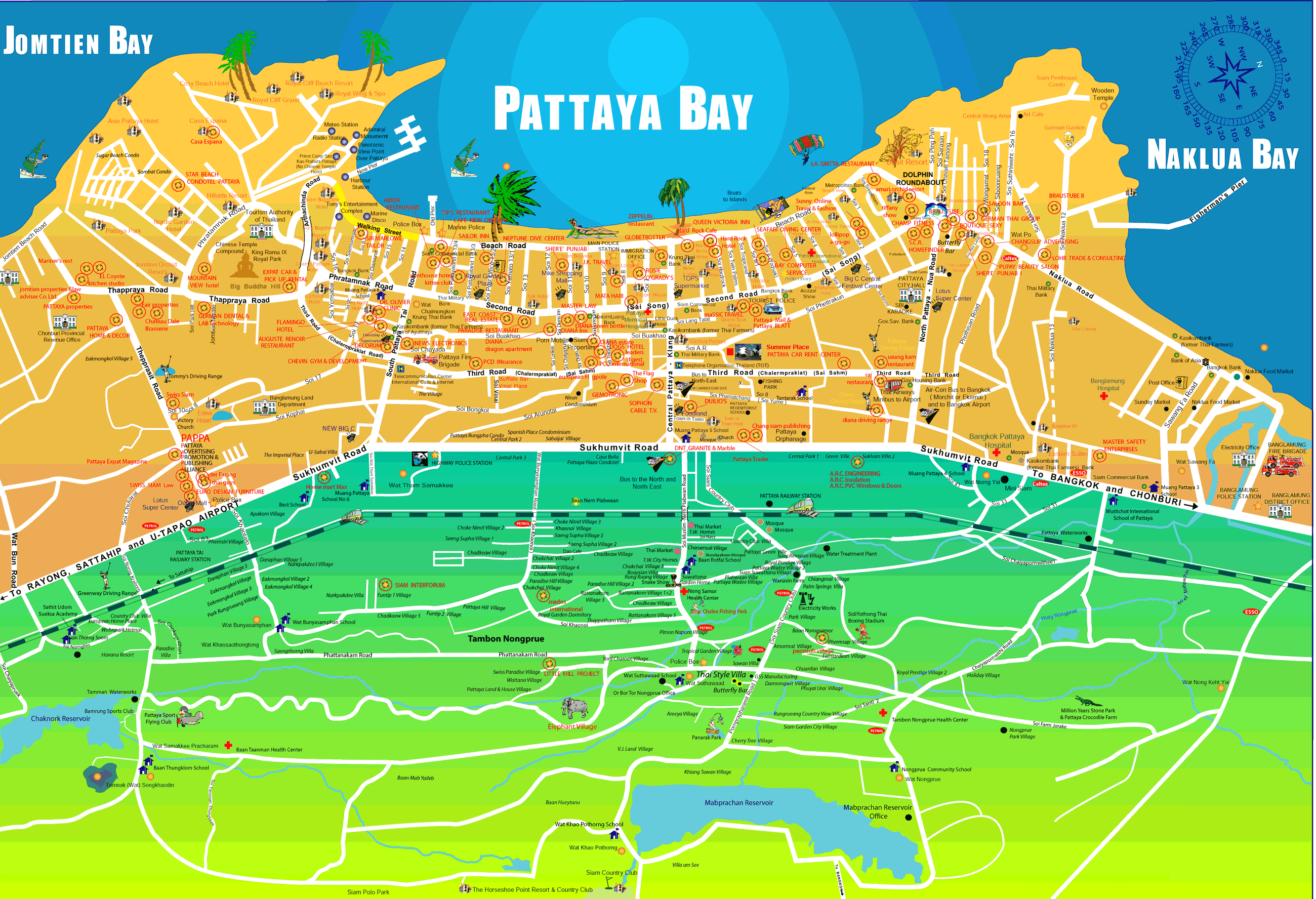 Pattaya La Sulfureuse Station Baln aire Le Guide