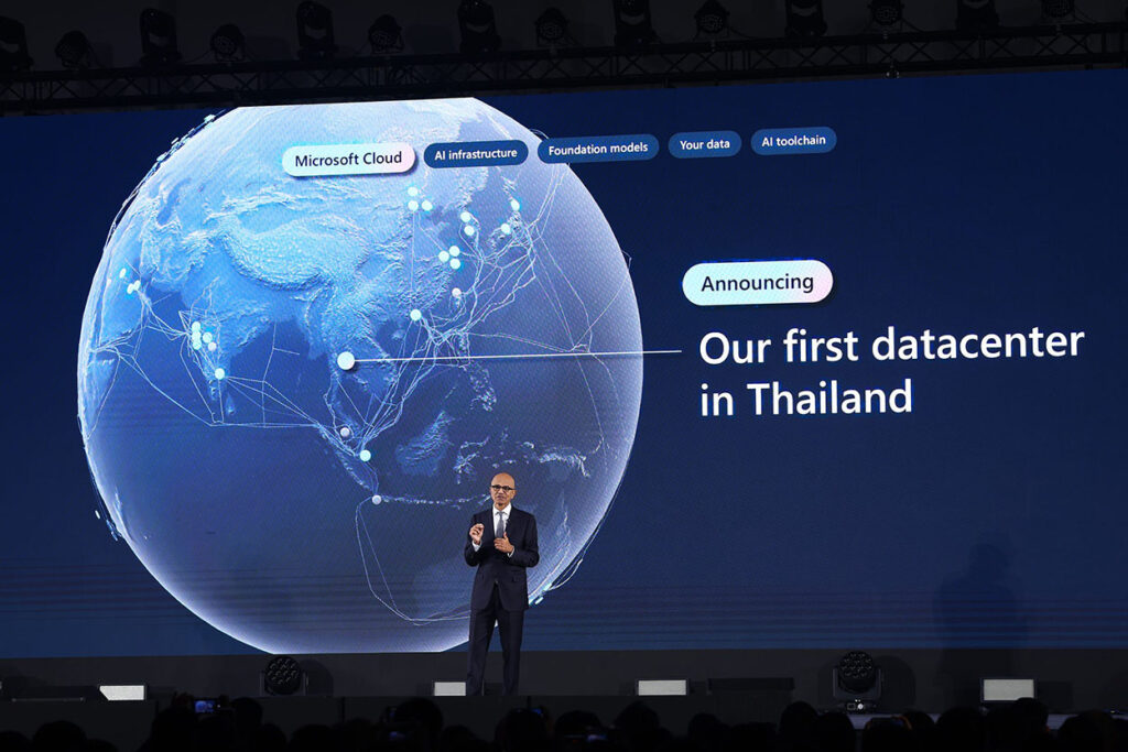 Microsoft will open its first data center in Thailand