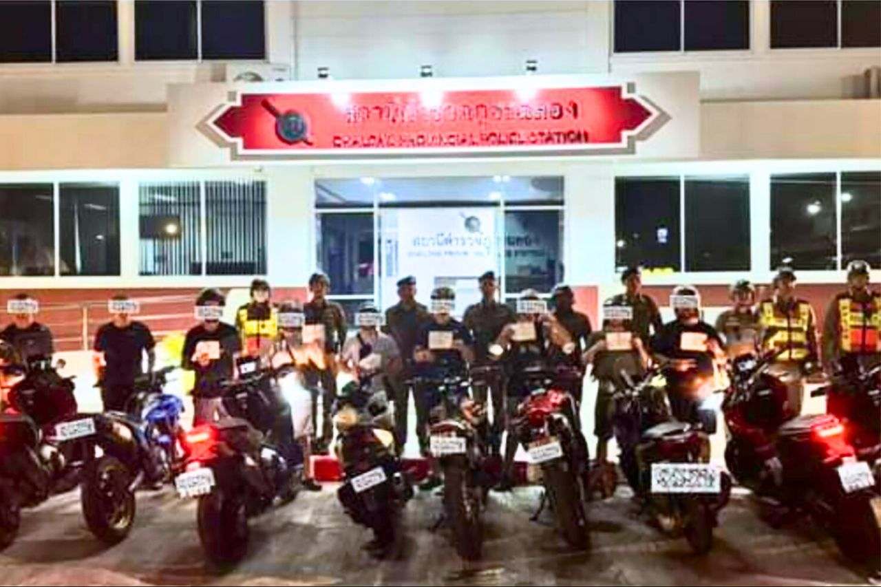 Thailand: British motorcyclists arrested for causing trouble in Phuket