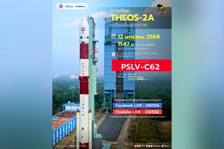 Thailand is preparing to launch the high-resolution satellite THEOS-2A